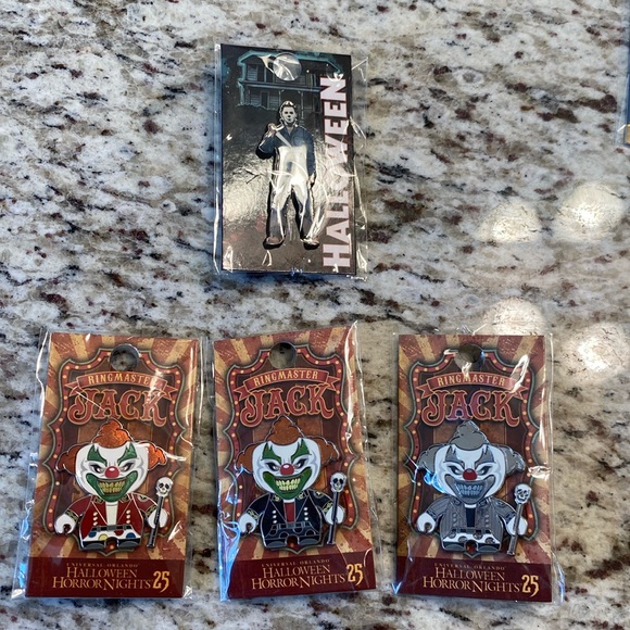 Other | Halloween Horror Nights Pins Lot | Poshmark